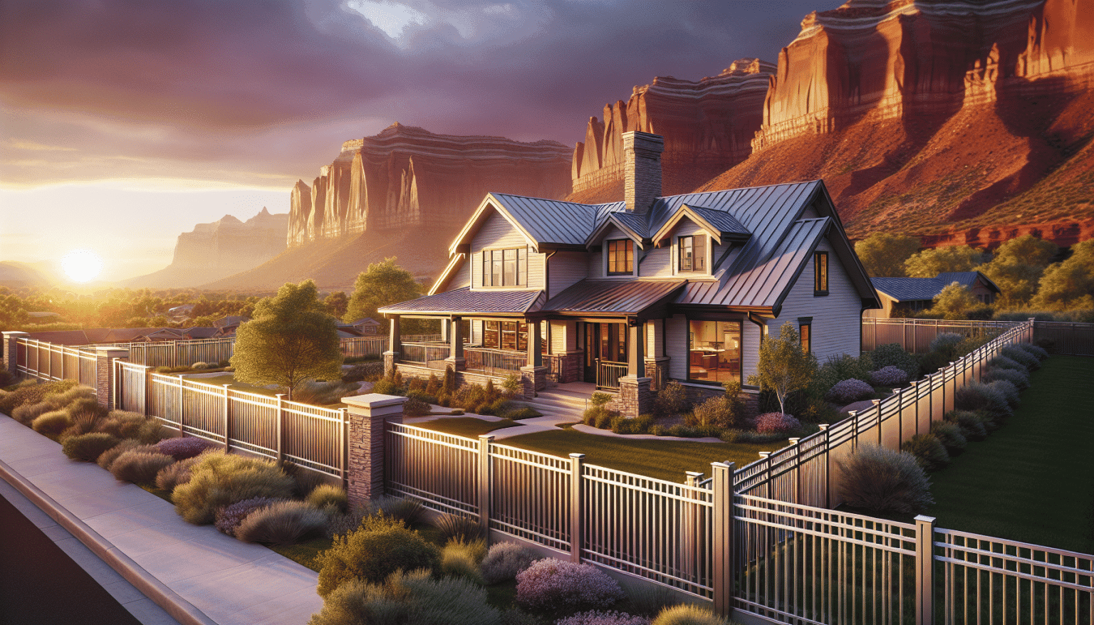 The Ultimate Guide to Residential Aluminum Fencing - Logan Fence Company