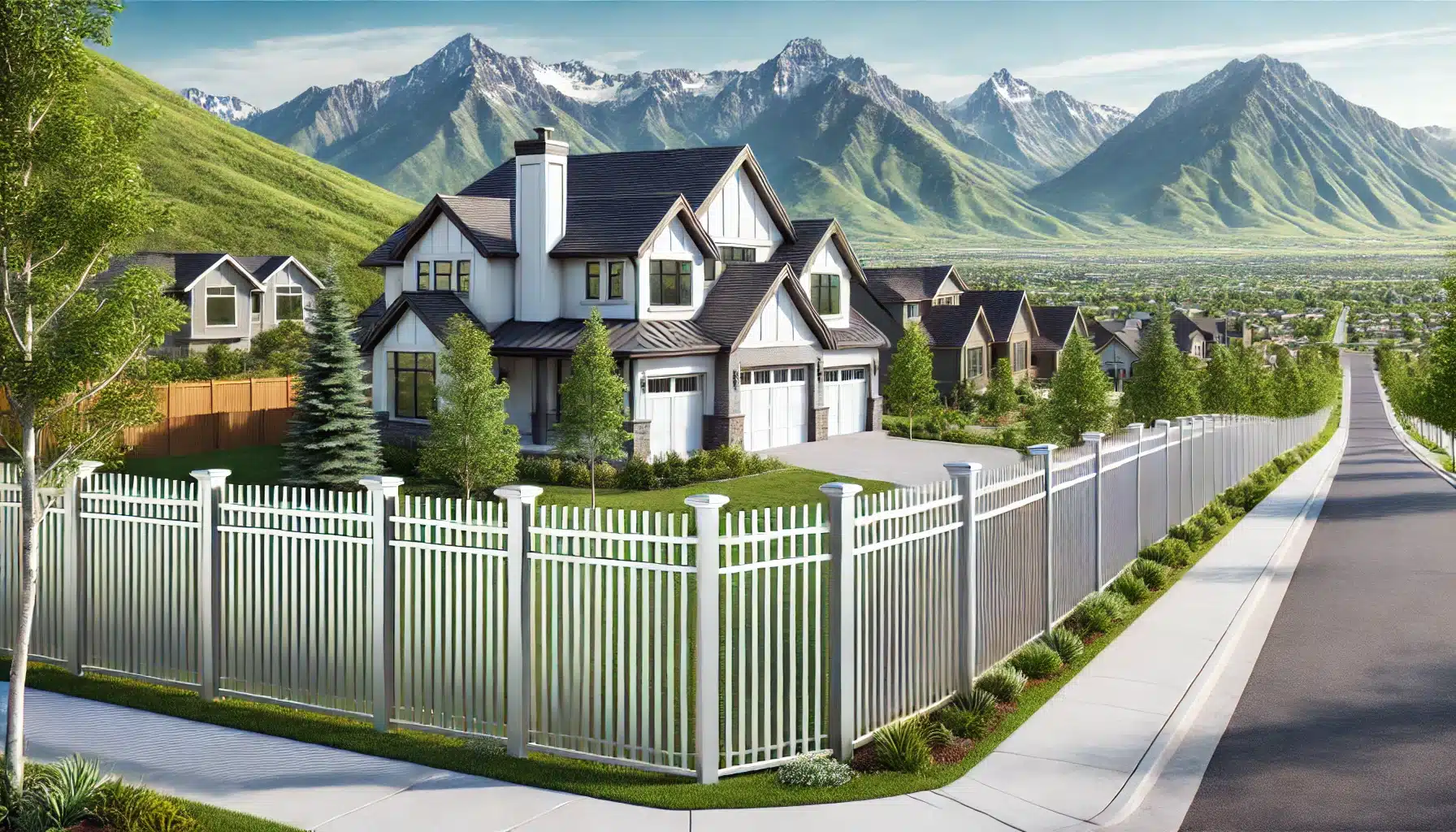 Aluminum Fence Company Logan, UT - Logan Fence Company